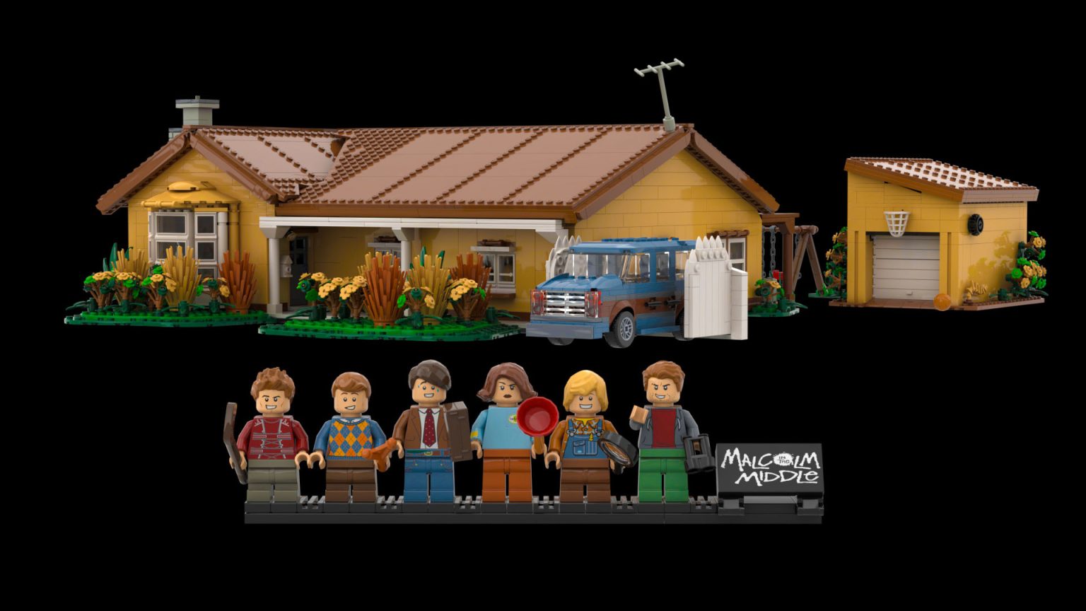 Un fan français recrée la maison de Malcolm en LEGO... et vous pouvez l ...